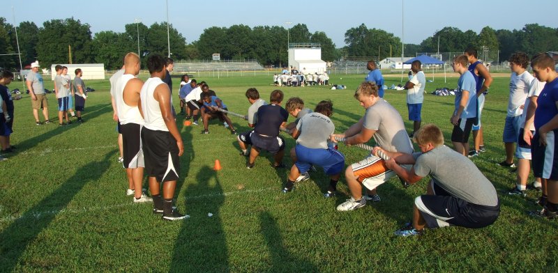 MDFB 7 on 7 11-12 064 | Mater Dei Catholic High School - Breese, IL