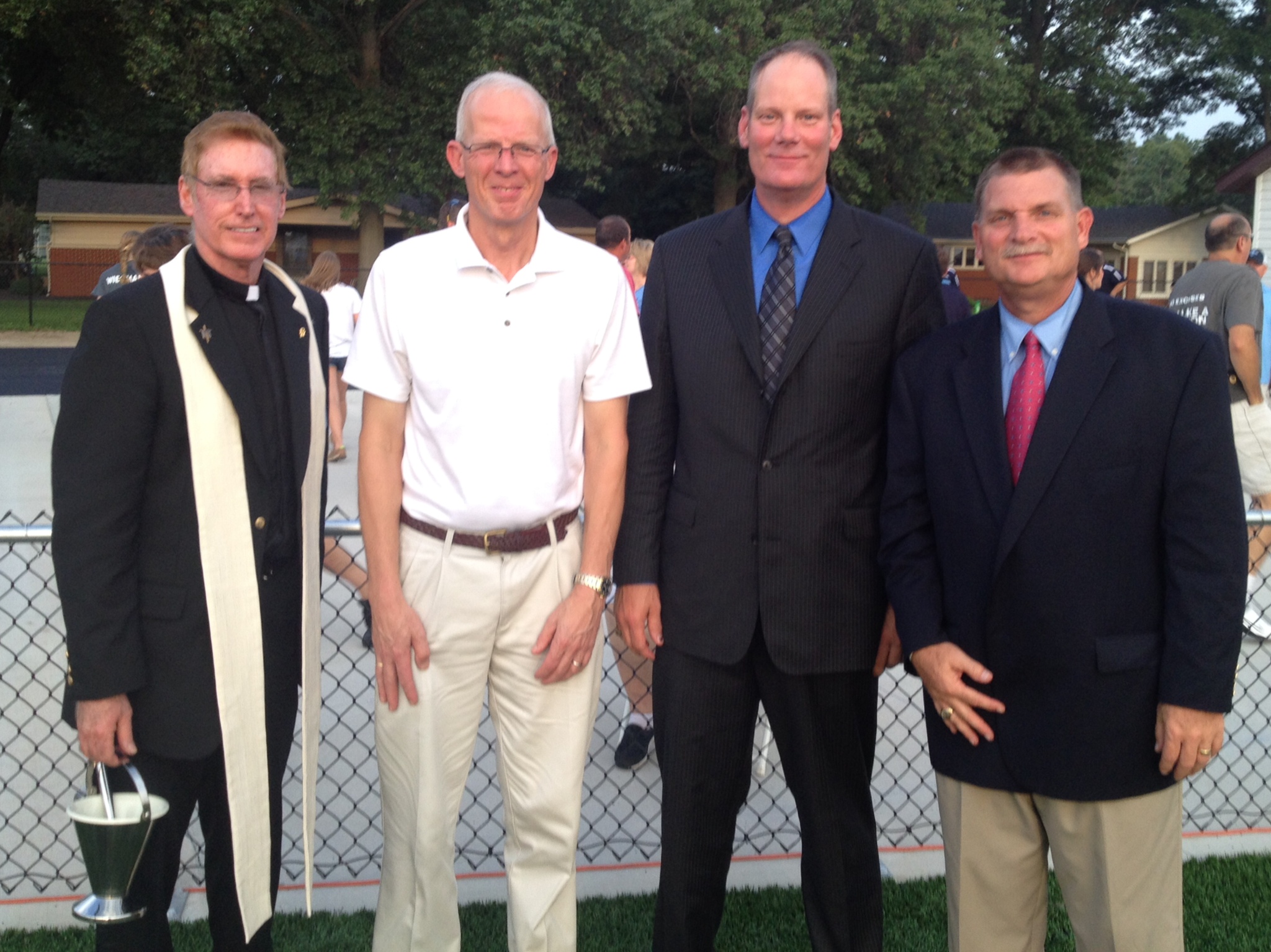 Athletic Field Blessing and Dedication! | Mater Dei Catholic High ...