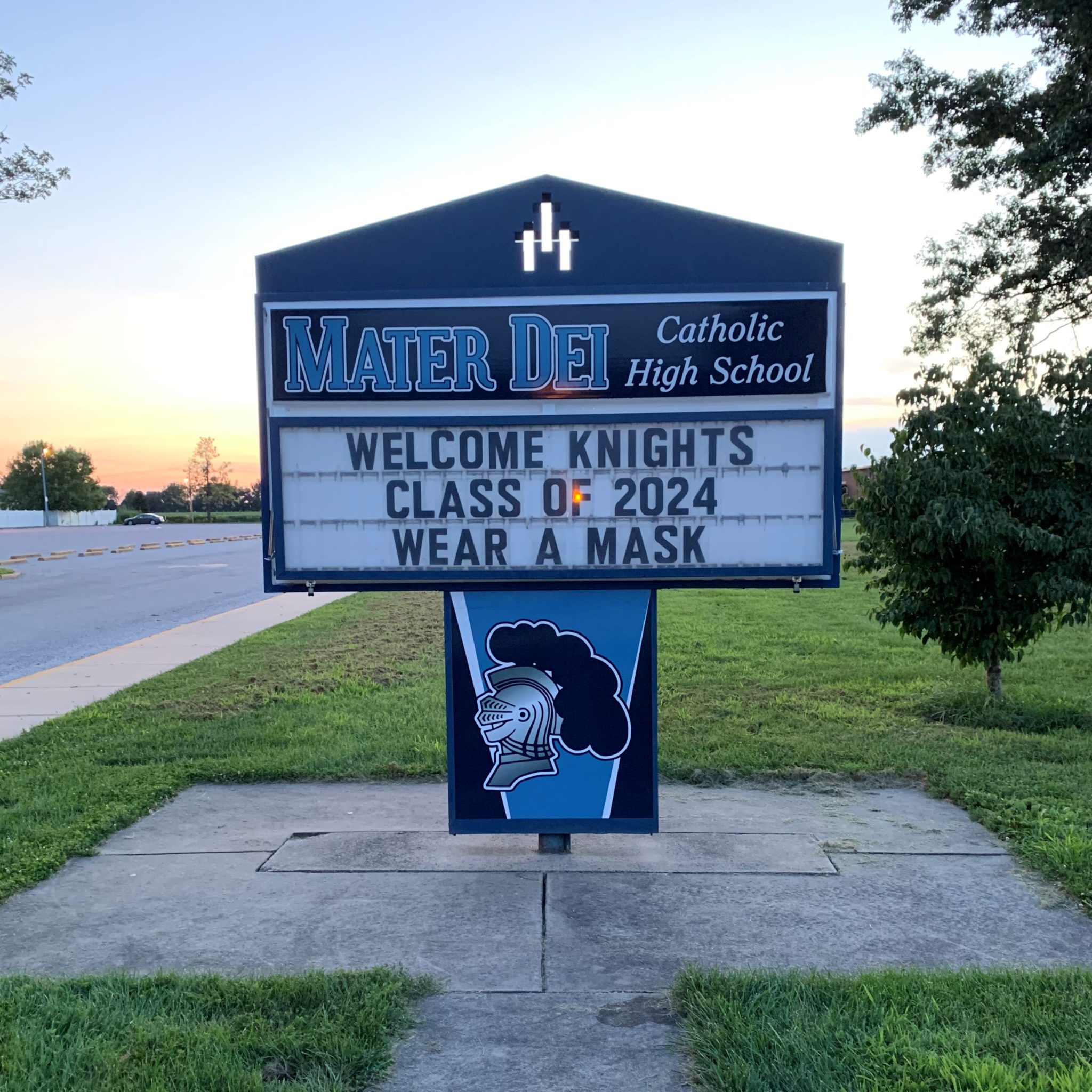 Welcome – Marquee | Mater Dei Catholic High School - Breese, IL