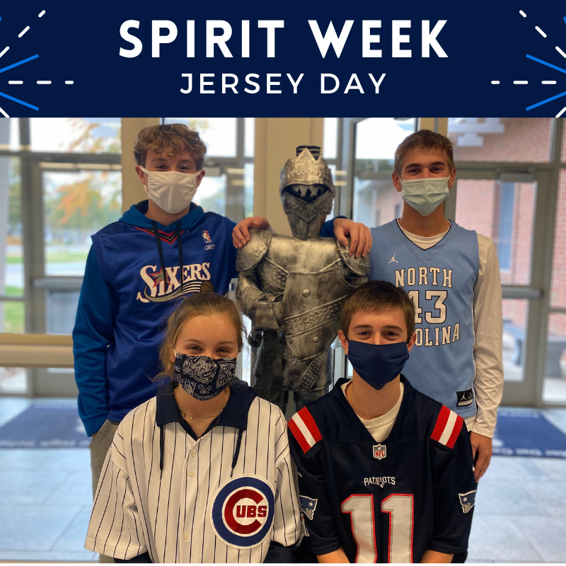 Spirit Week – Tuesday Jersey Day | Mater Dei Catholic High School ...